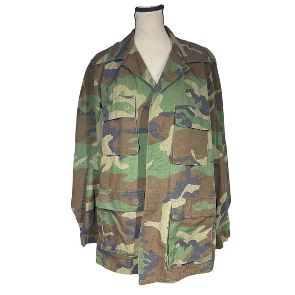 Vintage | Jackets & Coats | Vintage Army Fatigue Jacket | Poshmark